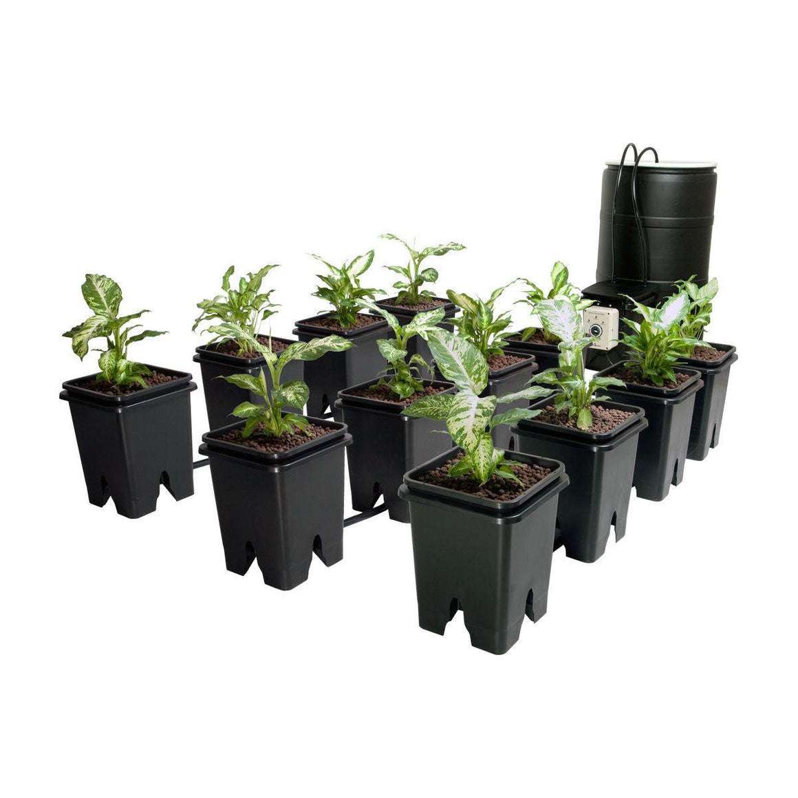 Active Aqua Grow Flow 12 Site Ebb & Flow Hydroponic Grow System — 5 ...